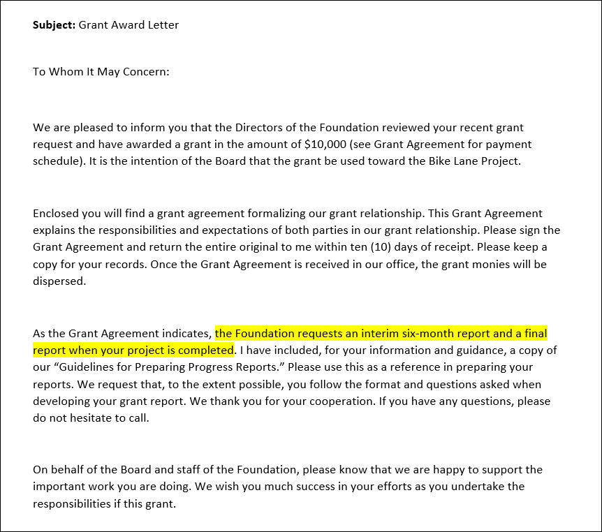 How To Write A Grant Report Templates Tips And More Instrumentl